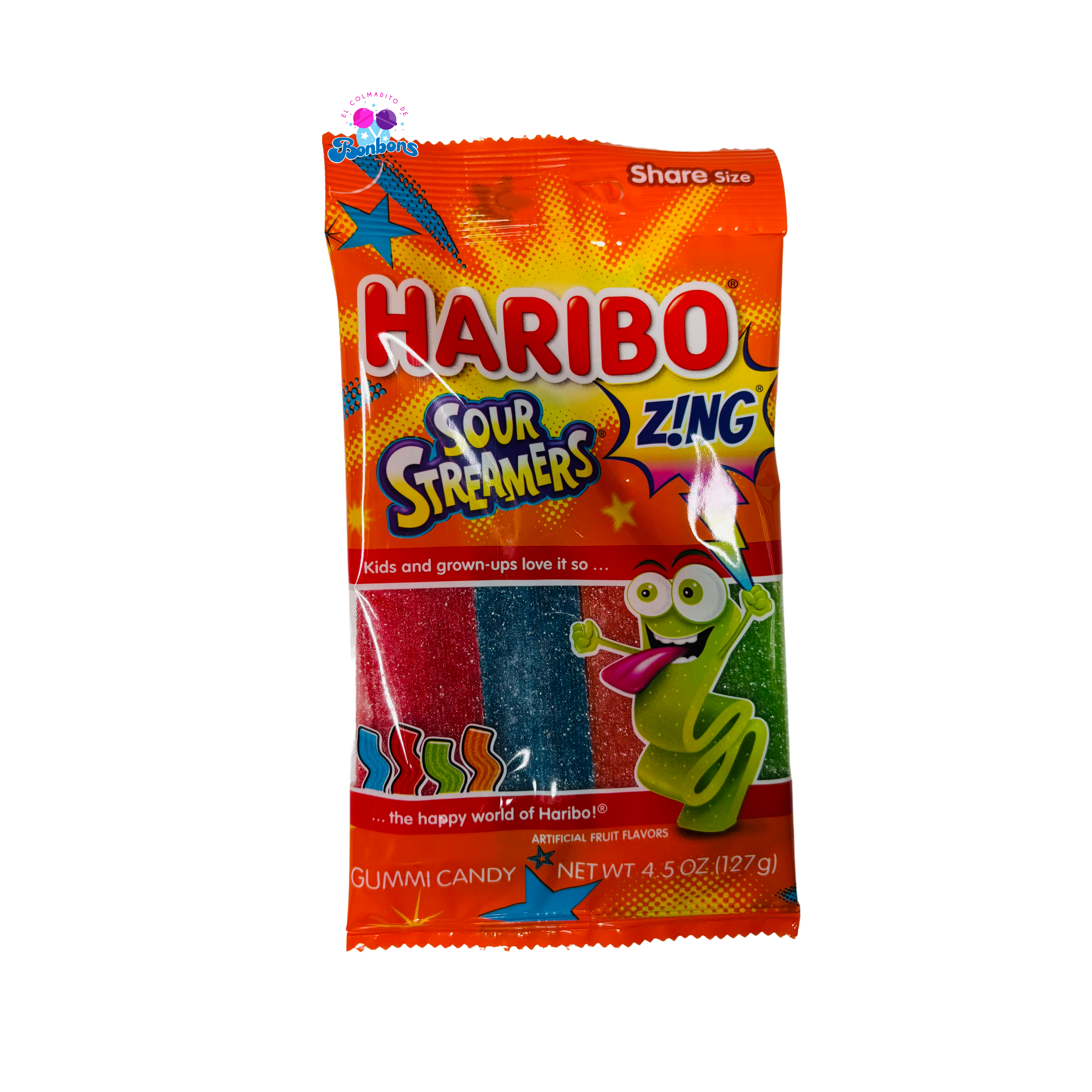HARIBO SOUR STREAMERS – EL COLMADITO DE BONBONS