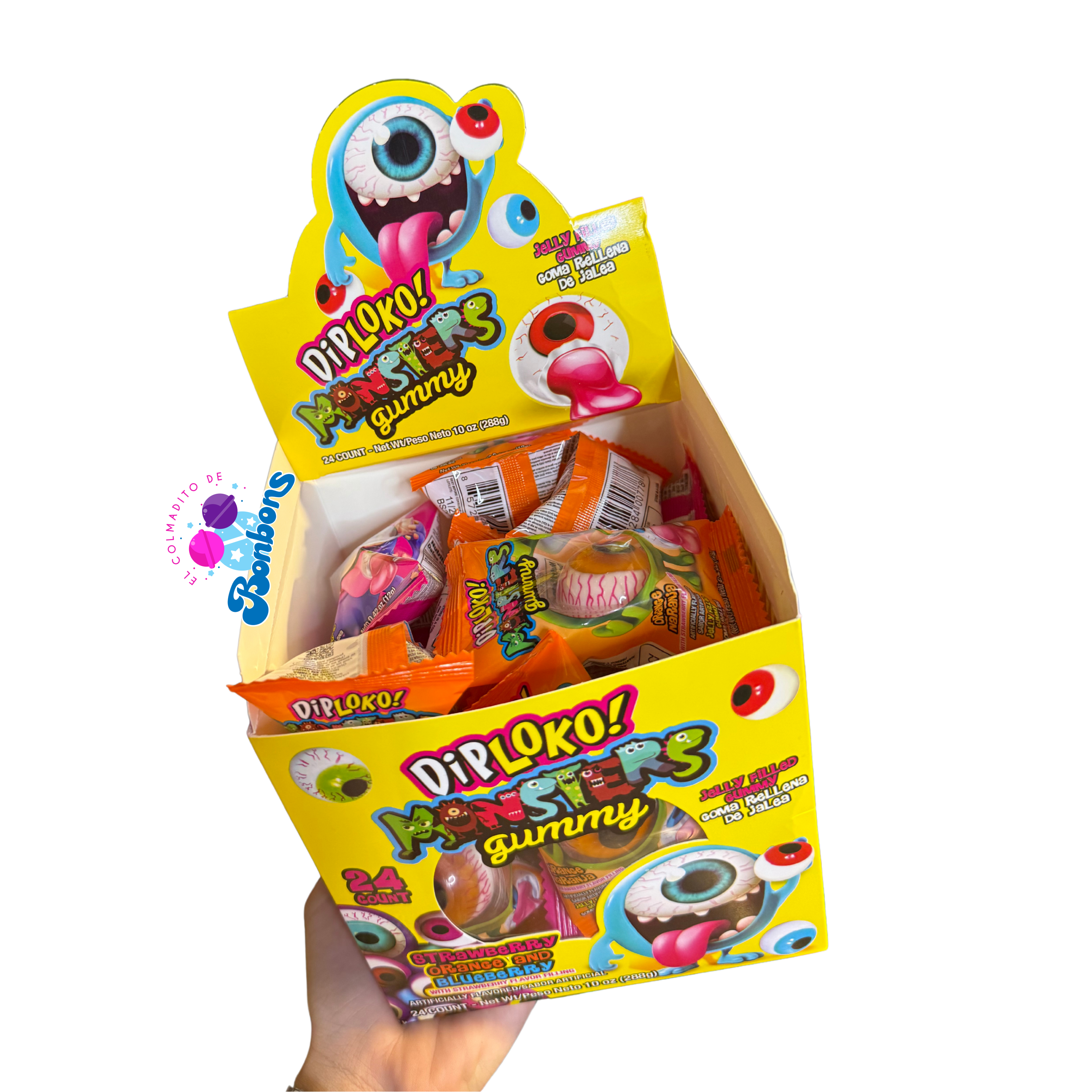 DIPLOKO! MONSTER GUMMY – EL COLMADITO DE BONBONS