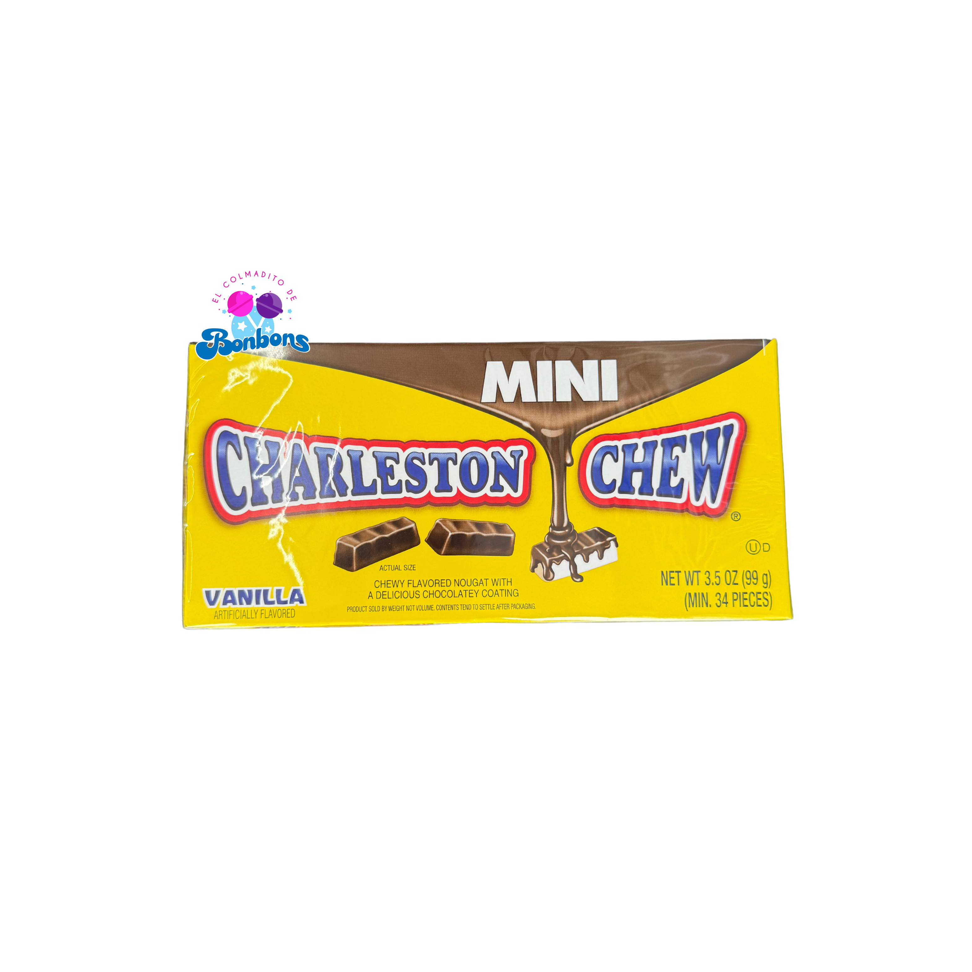 MINI CHARLESTON CHEW VANILLA – EL COLMADITO DE BONBONS