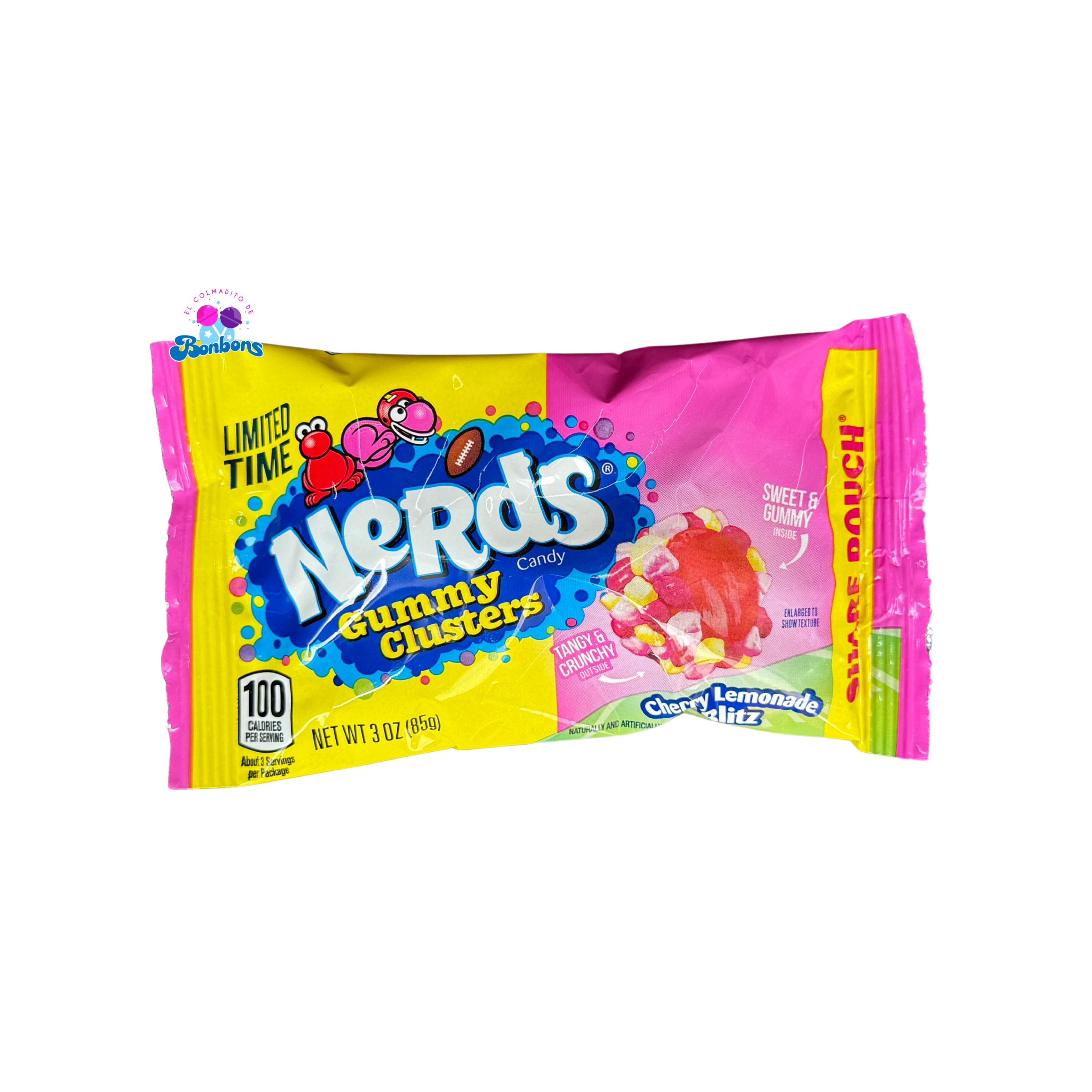 NERDS GUMMY CLUSTERS CHERRY LEMONADE BLITZ (LIMITED TIME) – EL COLMADITO DE BONBONS